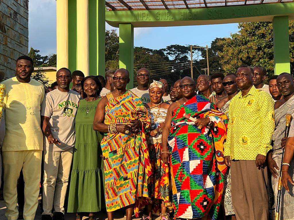 NOSA 1983 Year Group Hands Over Constructed Entrance - Firstnewsroom