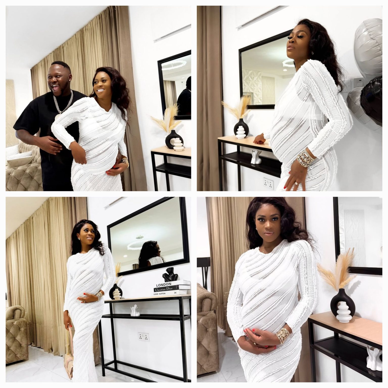 Eazzy Flaunts Baby Bump in Stunning Photos With Medikal – Is the Rapper ...